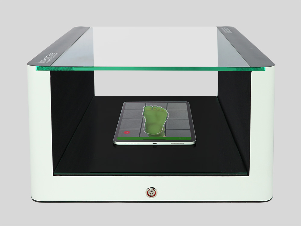 Voxelcare - Podoscope for Foot Scanning with VoxelScan iOS App